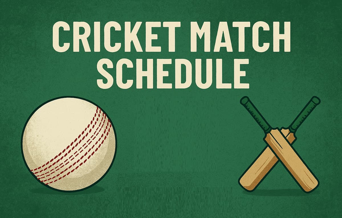 India Cricket Match Schedule 2025 - 2026, Fixtures, Time Table at ...