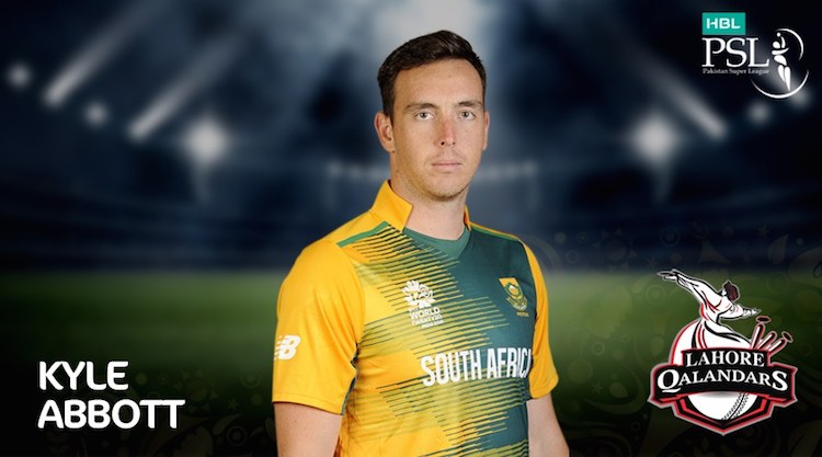 South African fast bowler Kyle Abbott joins PSL 2018