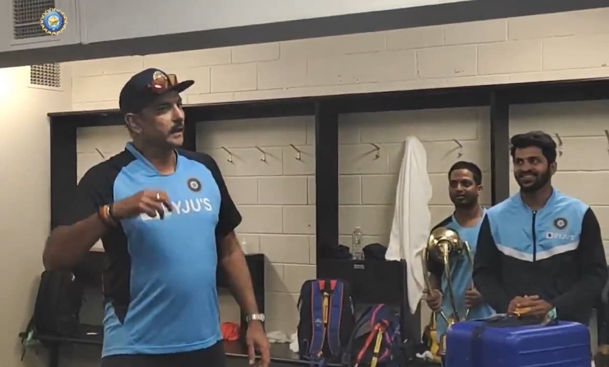 Whole World Will Stand Up Salute You Head Coach Ravi Shastri To Indian Cricket Team in Hindi ...