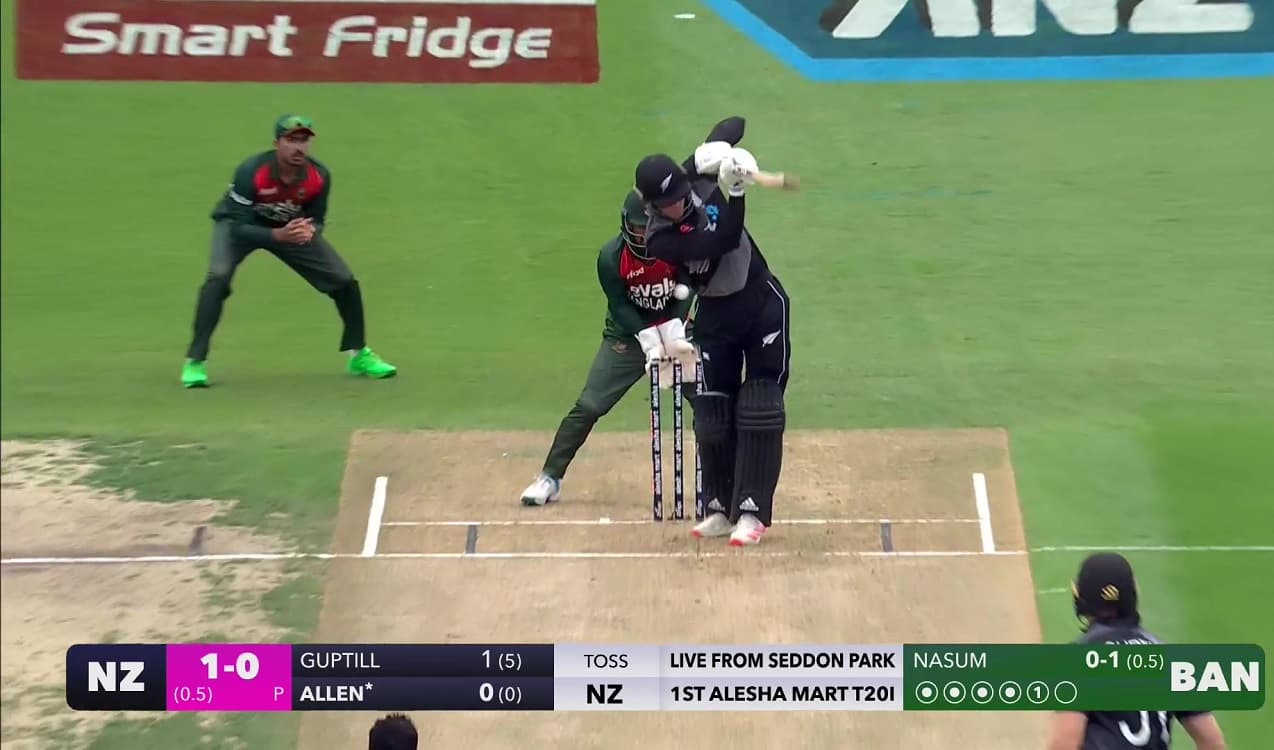 शर्मनाक रिकॉर्ड: Finn Allen Earlier Became The First Ever Opener Out ...