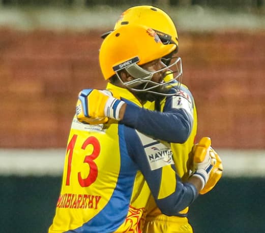 Dindigul Dragons Have Achieved The Highest Ever Successful Chase In ...