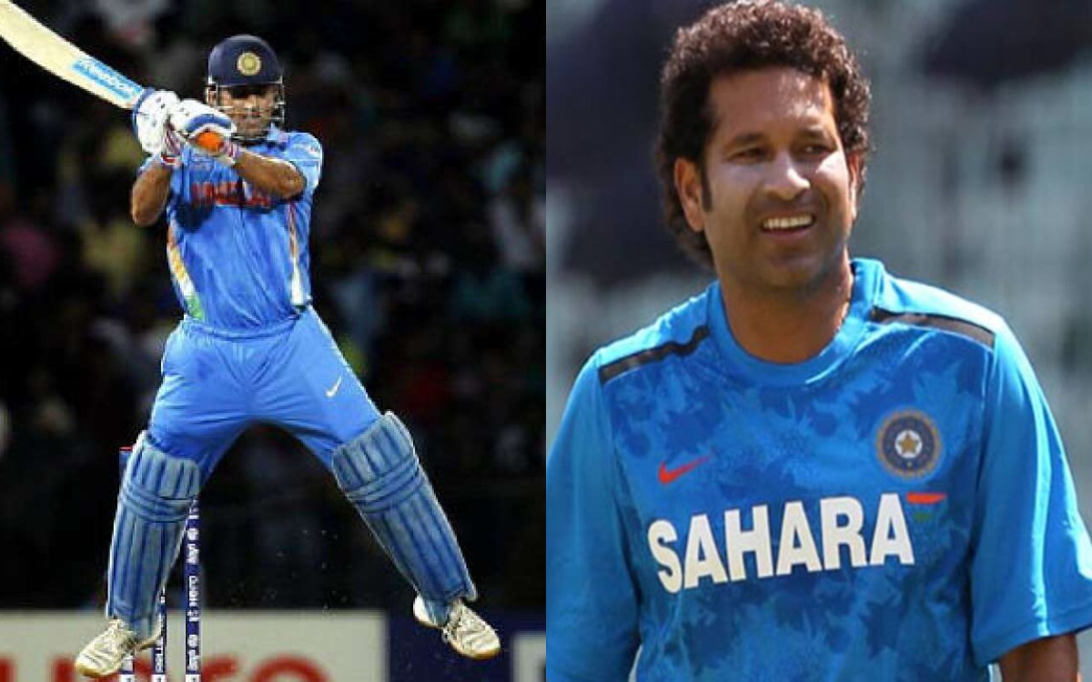 Sachin Tendulkar Played The Very First Helicopter Shot Even Before Ms ...