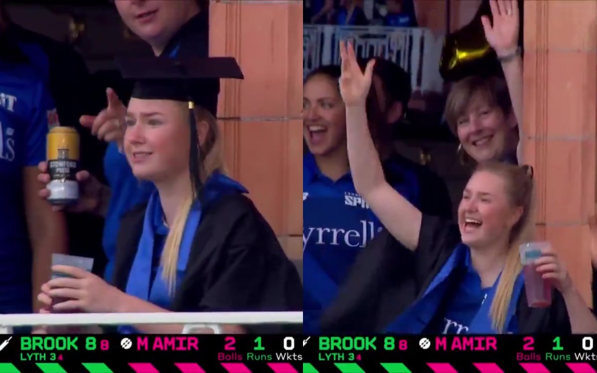 London Spirits Alice Monaghan Celebrated Her Graduation In The Hundred ...