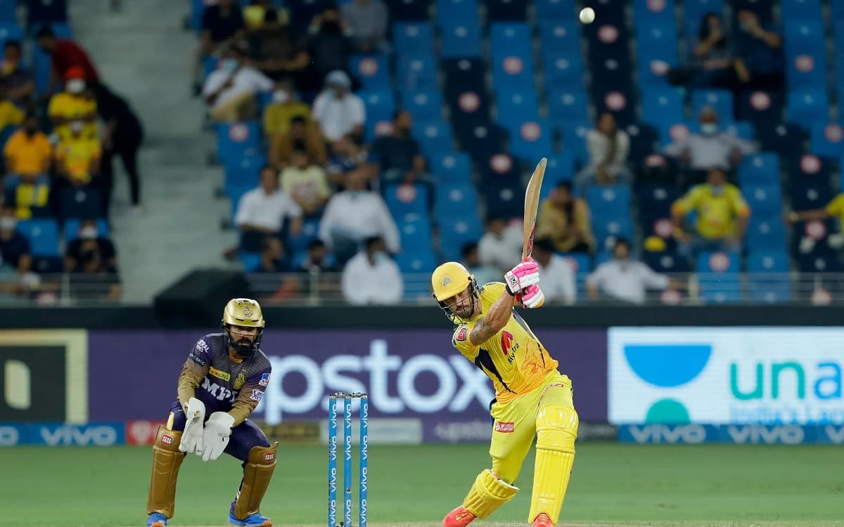 IPL 2021 Final: Faf du Plessis Powers Chennai To 192/2 Against Kolkata ...