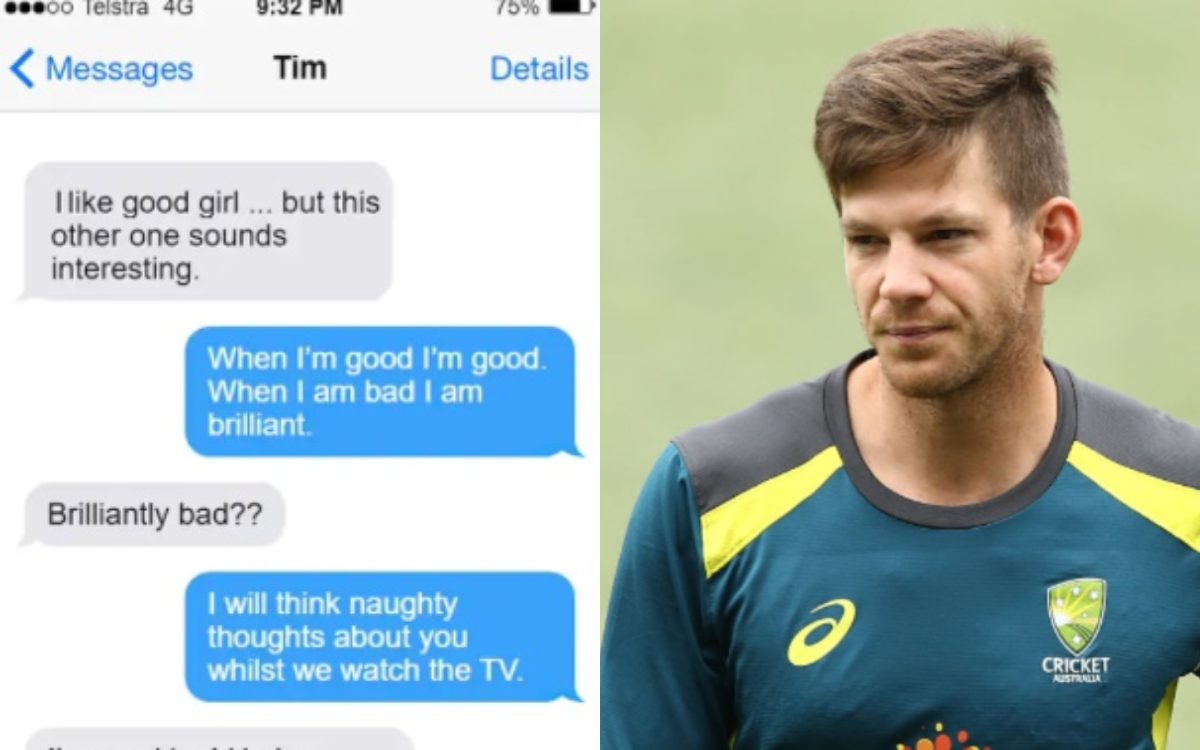 Tim Paine Text Messages To Woman Colleague Goes Viral in Hindi - टिम ...