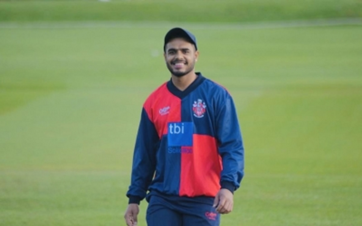 A young boy from Delhi Samarth Singh headed to England for cricket training