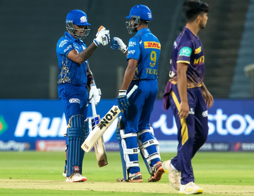 Ipl 2022 Pollards Cameo Helps Mumbai Indians Post A Total On 1614 in ...