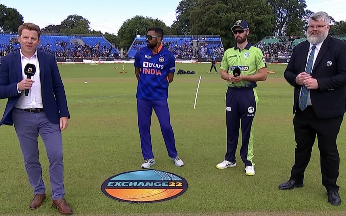 IRE vs IND 2nd T20I: India Win The Toss & Opt To Bat First Against ...