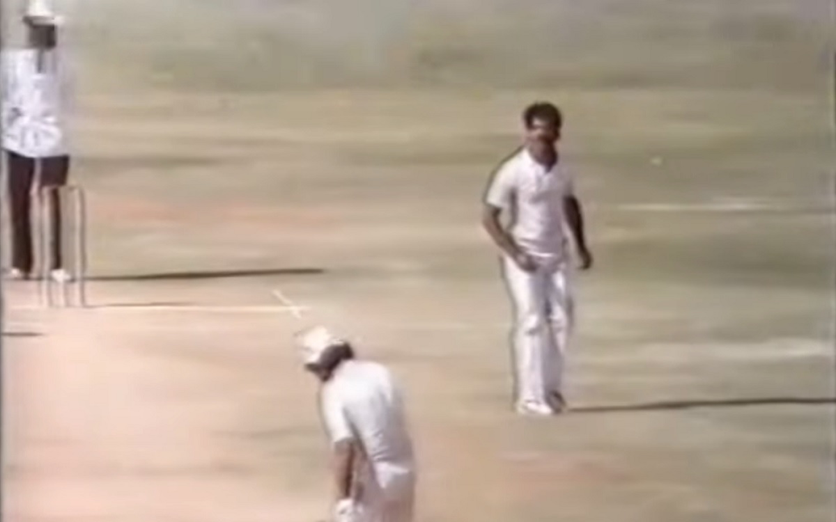 When Kris Srikkanth Took The New Ball For India In A Test Match On ...