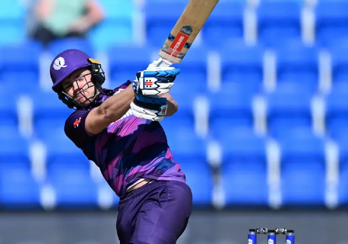 T20 World Cup: Jones' Thrashing Fifty Help Scotland Put 176 Runs On ...