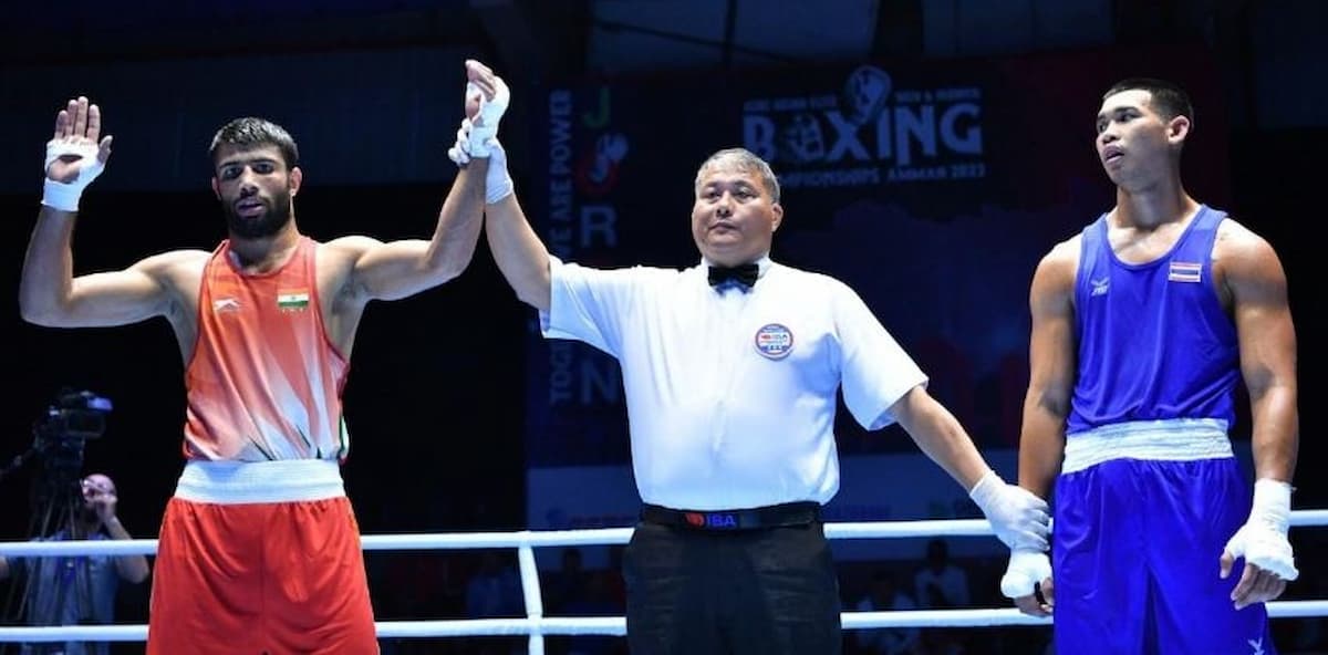 Asian Elite Boxing: Sumit punches his way into semis; Lovlina, Parveen ...