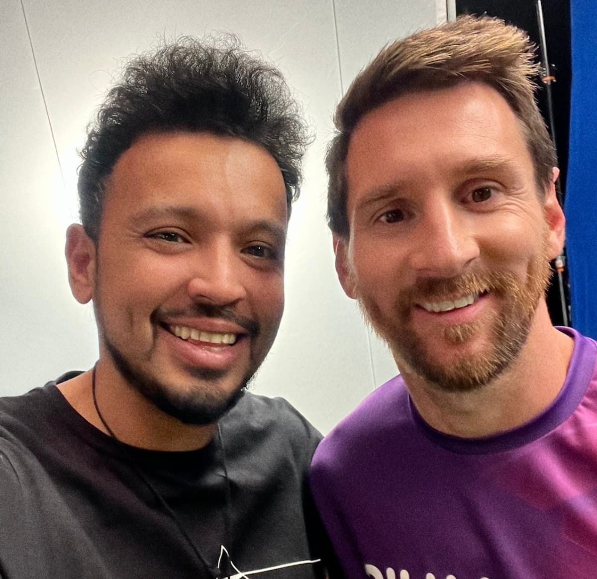 Lionel Messi Poses For Celebrity Photographer Rohan Shrestha On ...