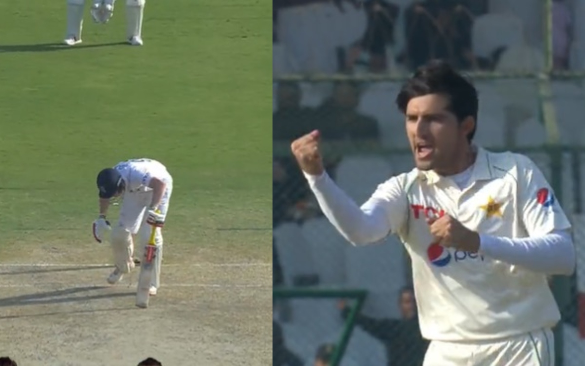 Mohammad Wasim Jr Harry Brook Wicket Reminded Of Wasim Akram in Hindi ...