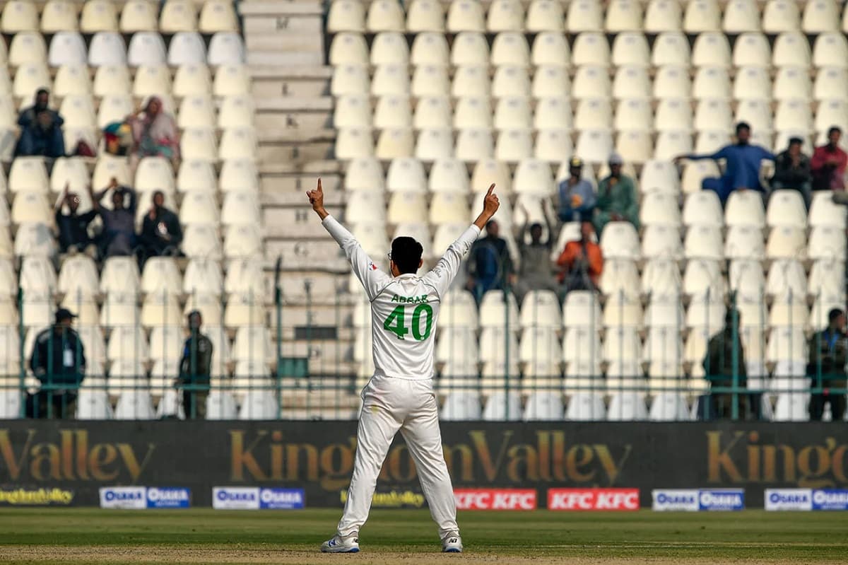 Abrar Ahmed's Magical Debut - Spinner's 5-Fer In First Session As ...