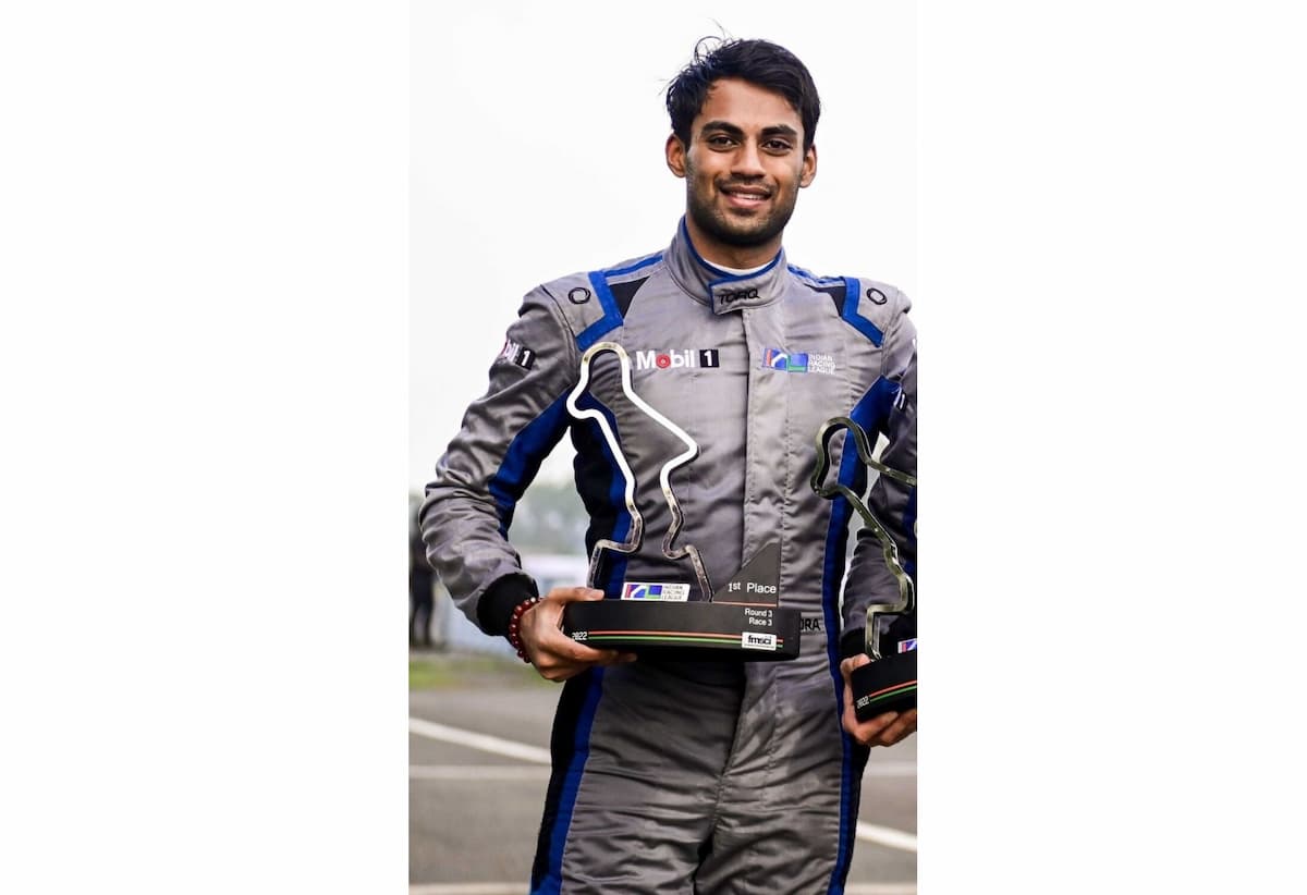 Akhil Rabindra Wins Drivers Championship In Inaugural Indian Racing ...