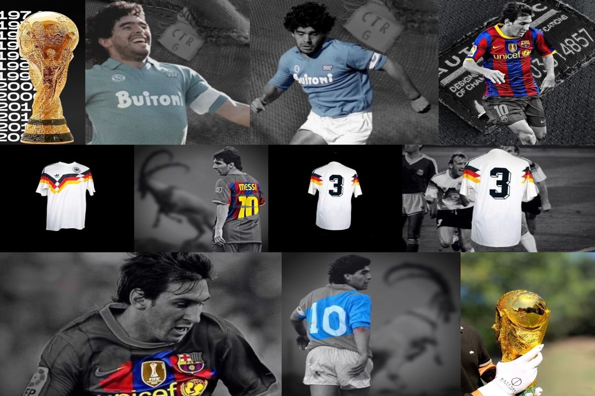 Gold-plated FIFA Trophy, Jerseys Of Messi And Maradona Go Under Hammer ...
