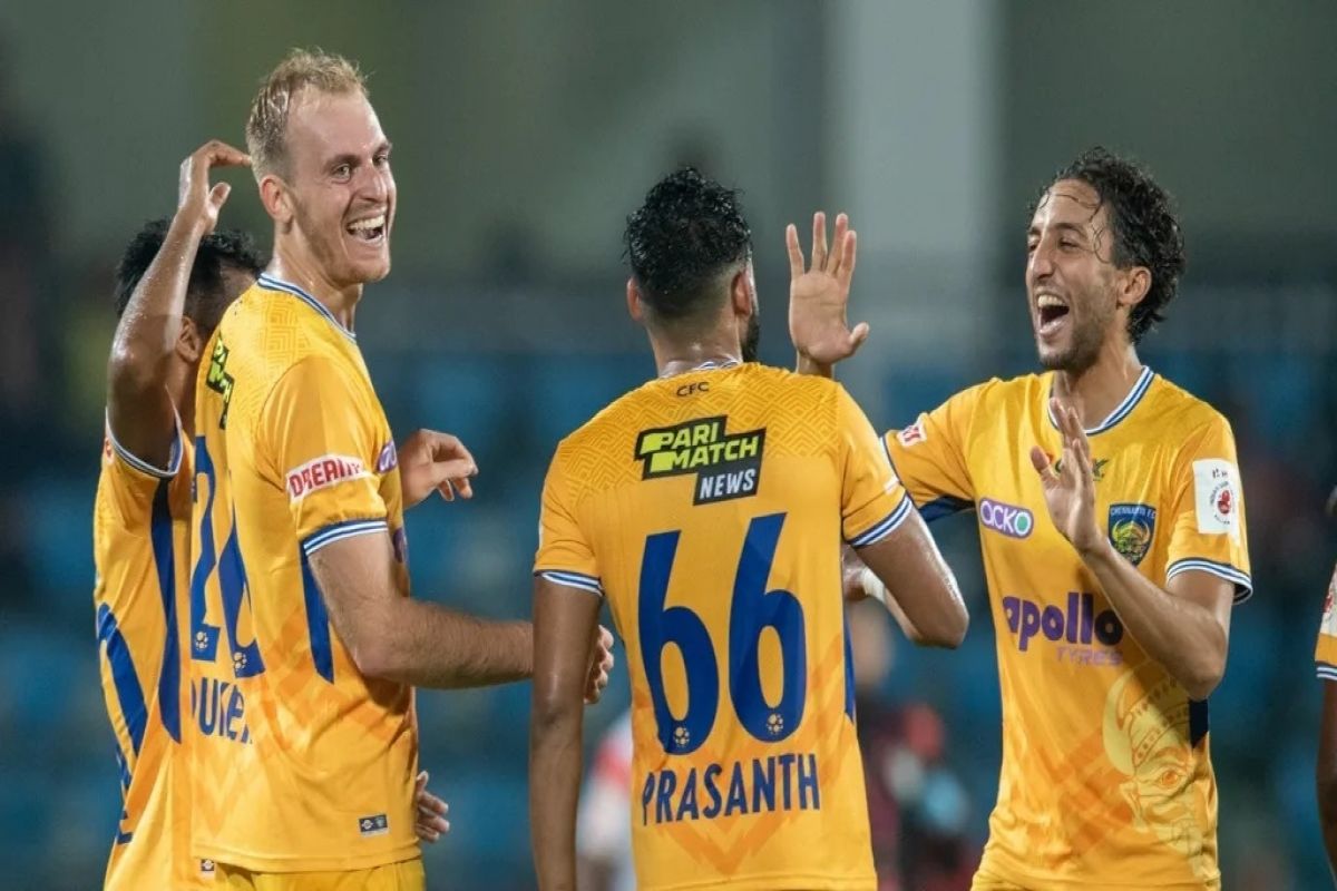 ISL 2022-23: El Khayati Set New League Record As Chennaiyin FC Hammer NorthEast United FC 7-3 On ...