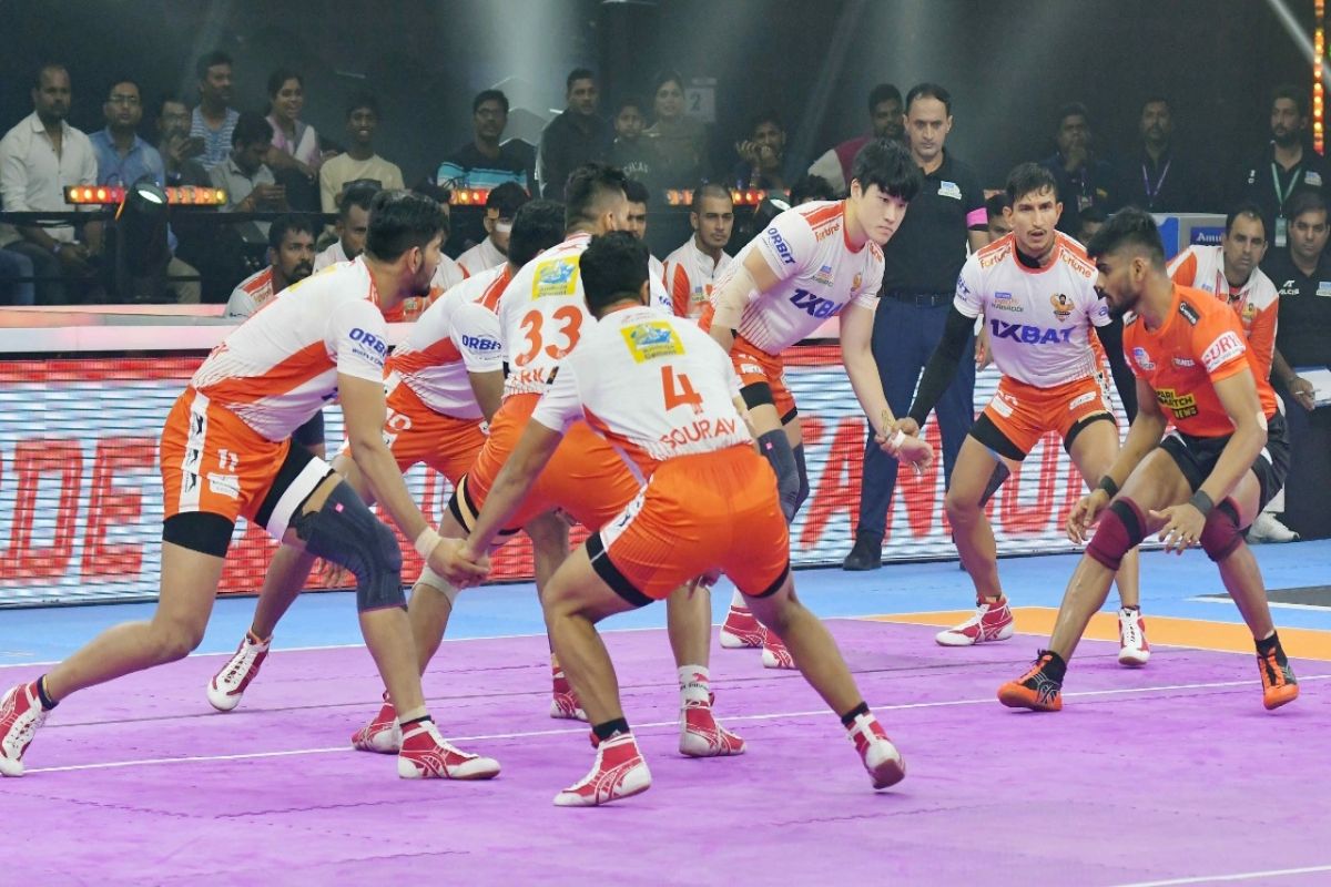 PKL 9: Parteek Dahiya Helps Gujarat Giants Register Come From Behind ...