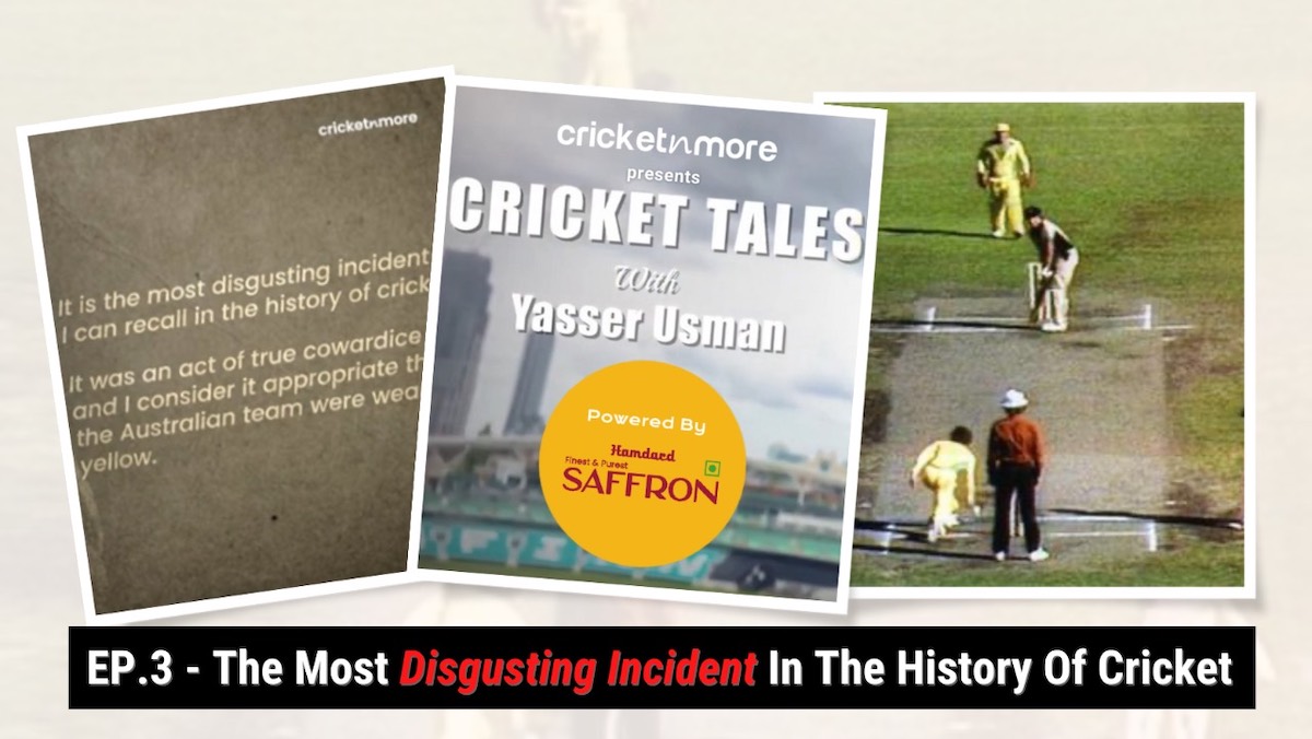 Cricket Tales - The Most Disgusting Incident In The History Of Cricket ...