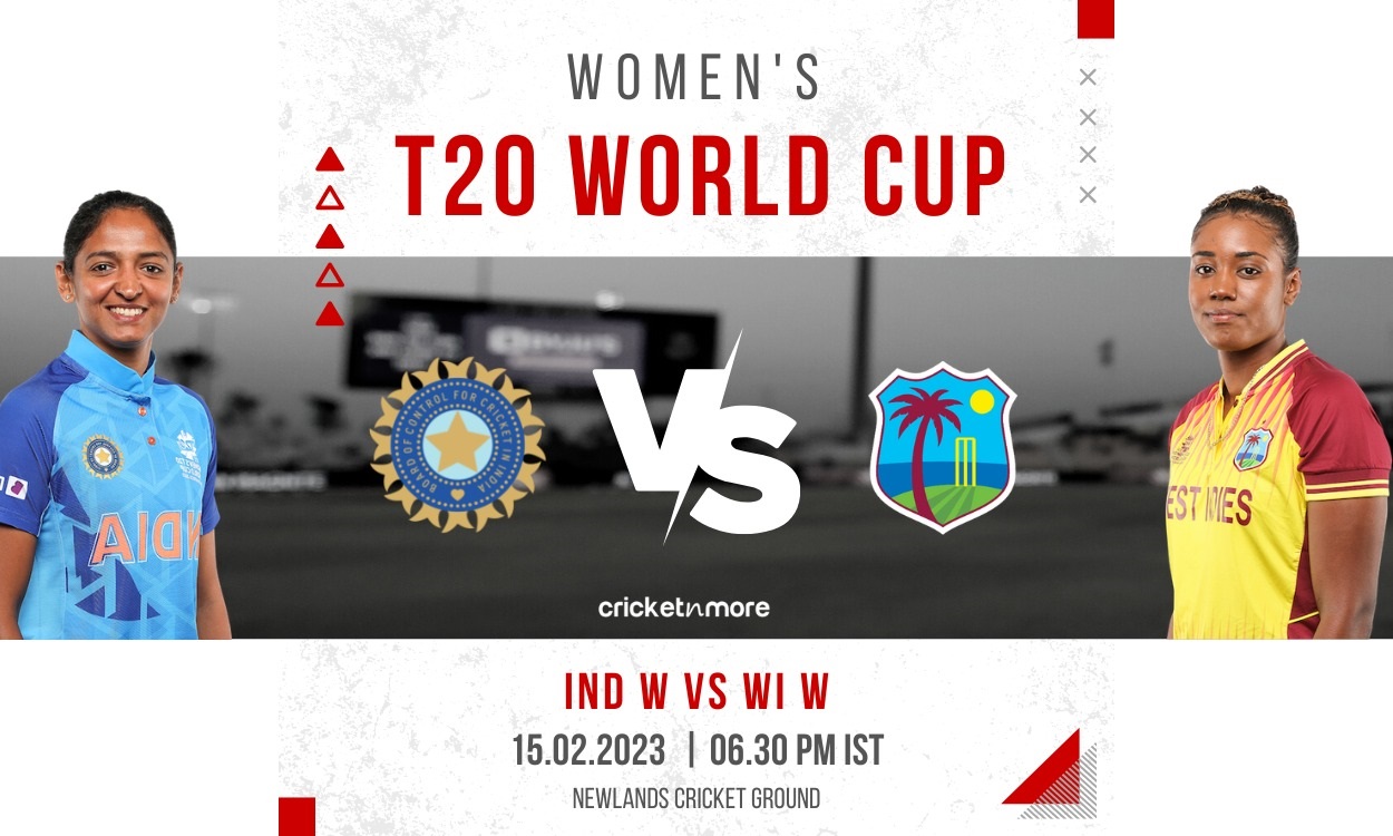 India Vs West Indies Womens T20 World Cup 9th Match Indw Vs Wiw Cricket ...