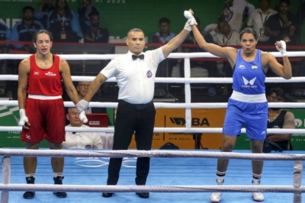 Women's World Boxing C'ships: Preeti Records Sensational Win Against ...