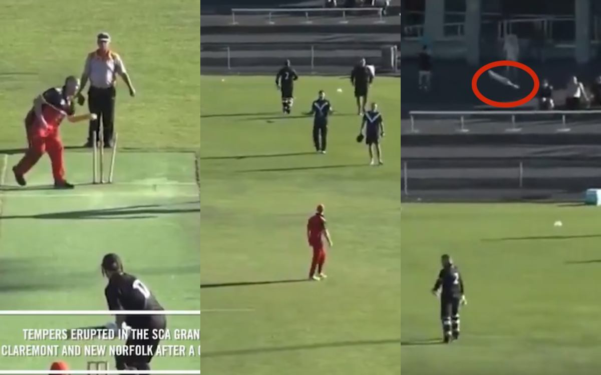 Tasmania Cricketer Angry Reaction After Got Out At Non Striker End As ...