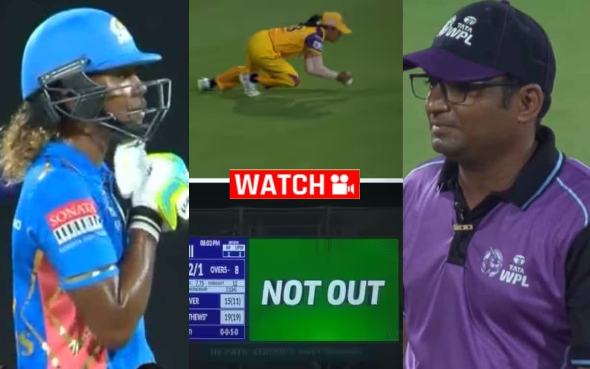 Twitter Reaction Anjali Sarvani Catch Sparks Controversy Third Umpire ...