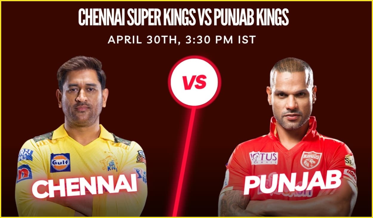 CSK vs PBKS Dream 11 Team CSK vs PBKS Today Match Prediction Ipl 2023 Match No 41 Head To Head ...
