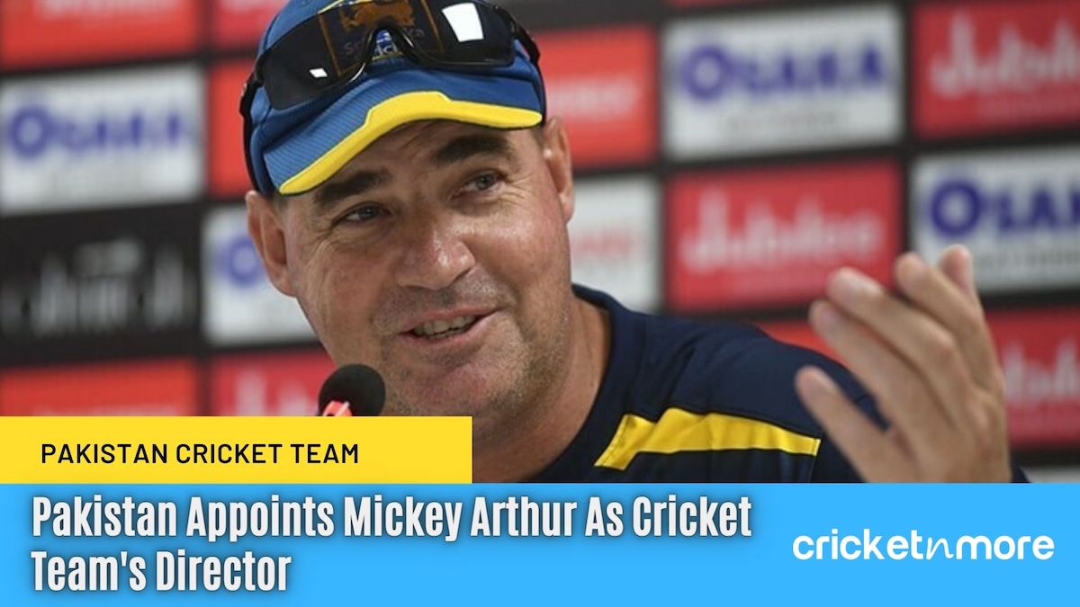 Pakistan Appoints Mickey Arthur As Cricket Team's Director