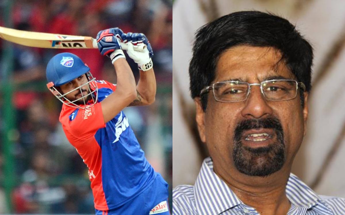 Krishnamachari Srikkanth Angry On Delhi Capitals Manish Pandey On Live Tv