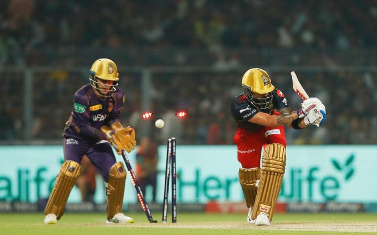 Virat Kohli Clean Bowled By Sunil Narine In Ipl 2023 Match Kkr Vs Rcb