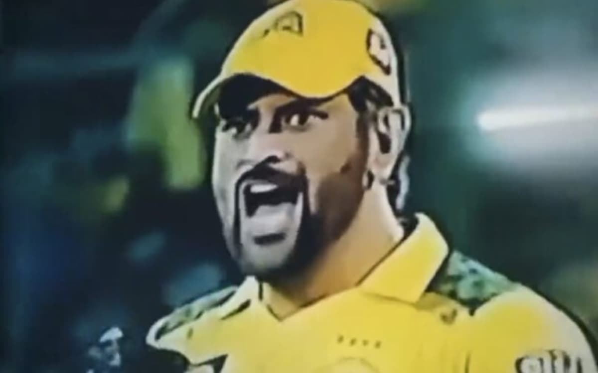 Watch Ms Dhoni Lost His Cool Angry Ipl 2023