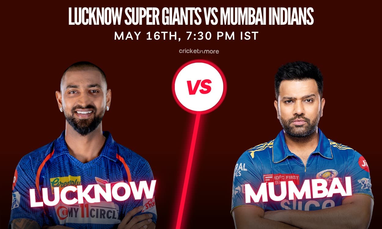 Lsg Vs Mi Dream 11 Team Lucknow Super Giants Vs Mumbai Indians Today Match Prediction Ipl 2023