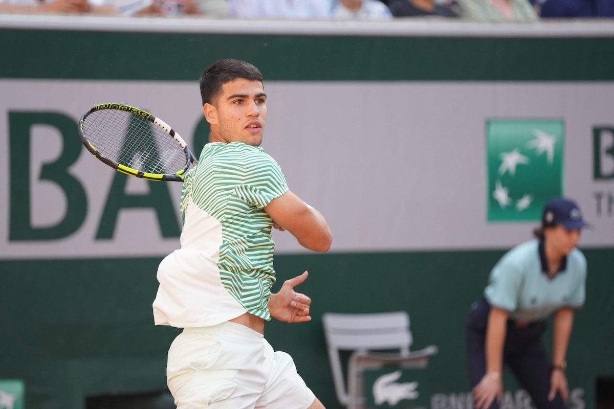 French Open: Top Seed Alcaraz Makes Winning Start, Beats Cobolli In The ...