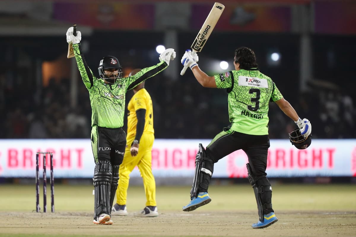 Zim Afro T10: Hazratullah Zazai Leads Durban Qalandars To Historic ...