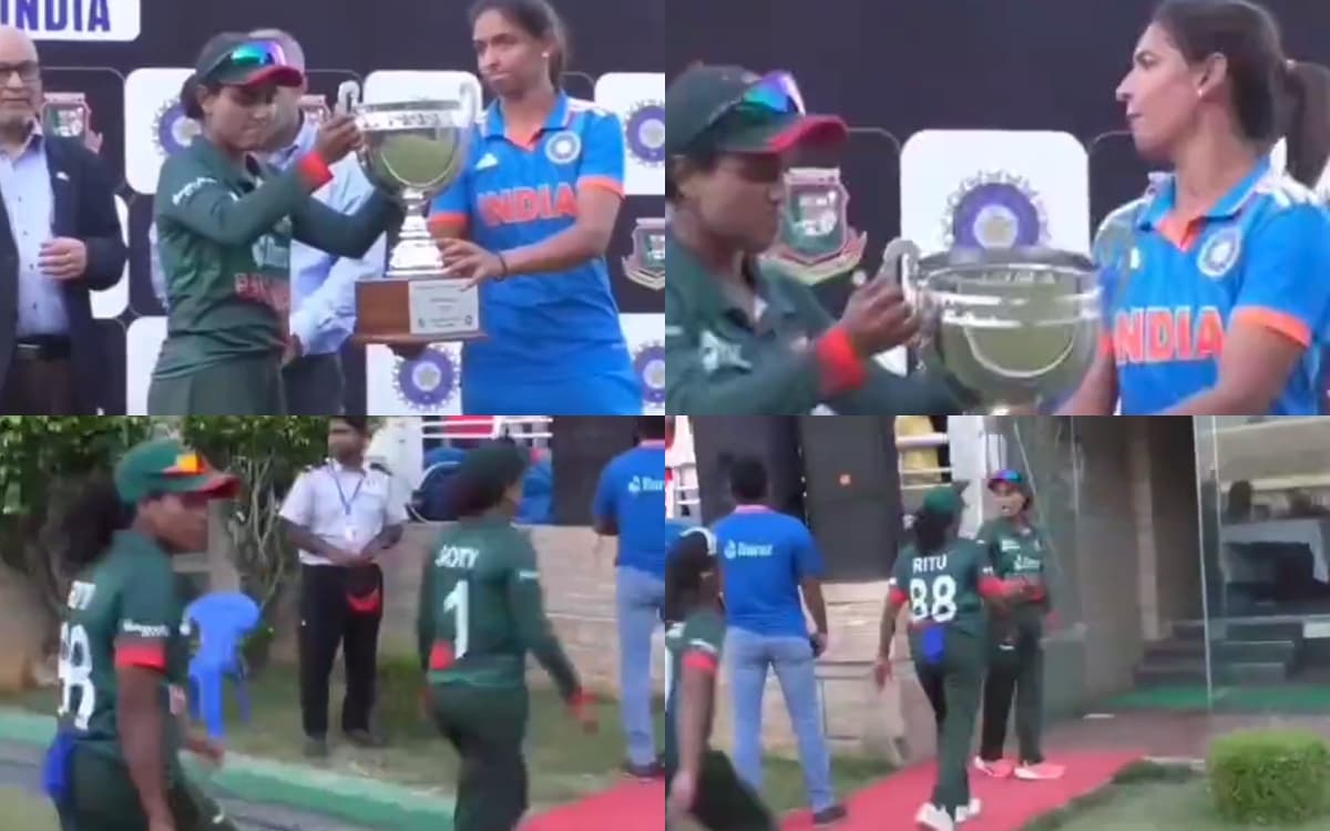 अंपायर को भी बुलाओ... हरमनप्रीत की हरकत पर भड़की बांग्लादेशी कप्तान ...