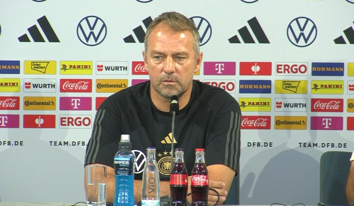 Football: Under-fire German Coach Flick Following Tactical Patterns Of ...