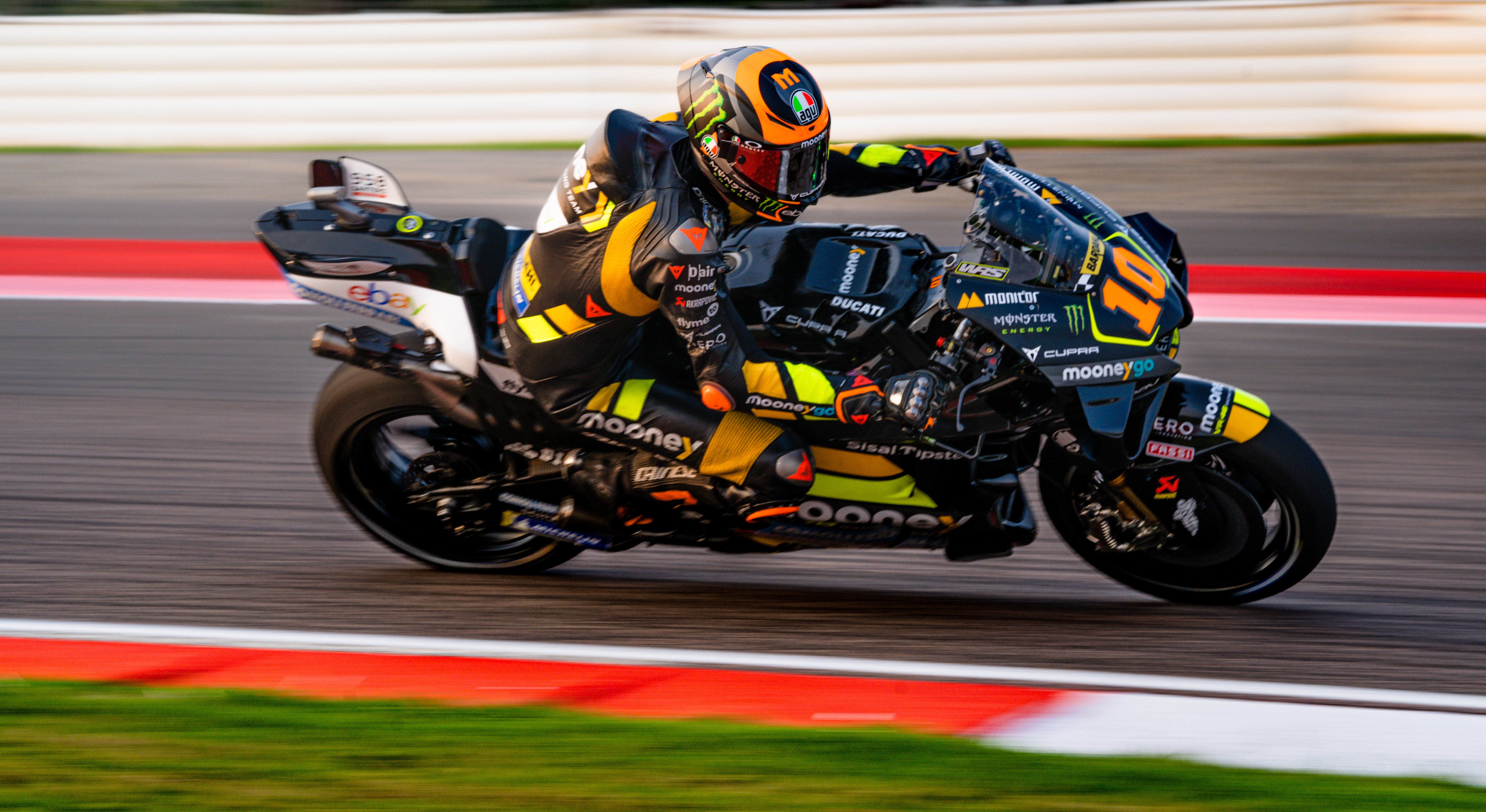 MotoGP: Luca Marini Tops The Clock In Dramatic Style As Grand Prix Of ...
