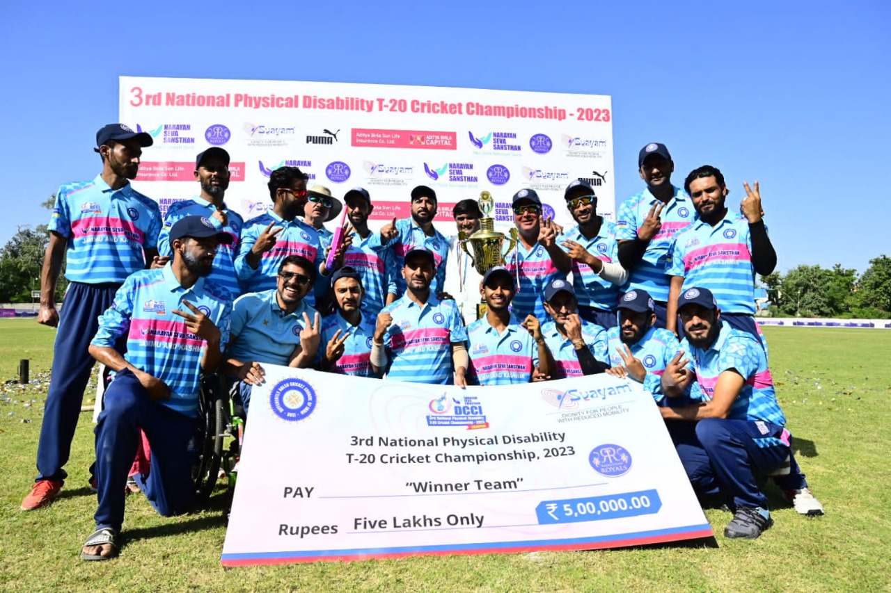 Jammu & Kashmir Win National Physical Disability T20 Cricket Championship