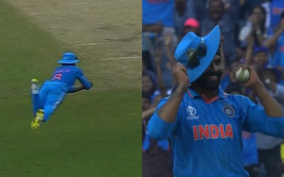 जडेजा के नाम मेडल पक्का... हवा में उड़कर पकड़ा करिश्माई कैच; फिर किया ...