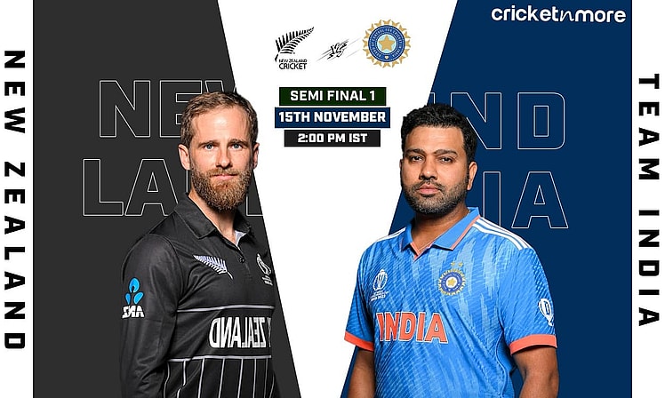 India vs New Zealand, World Cup Semi-Final: Preview at Cricketnmore