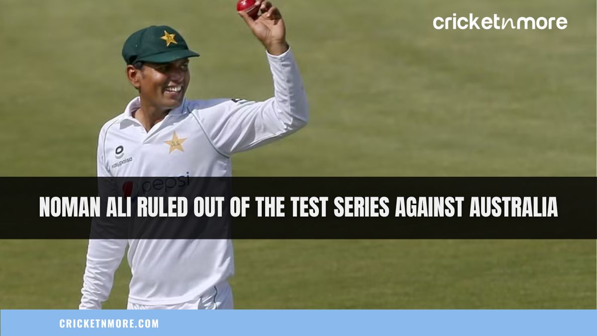 Pakistan Spinner Ali Hospitalised In Australia, Out Of Series