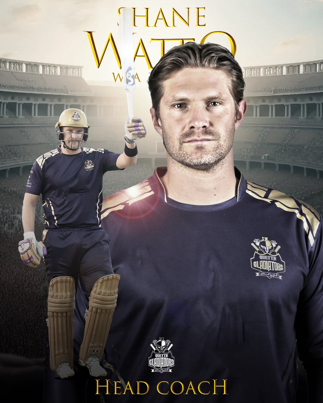 Shane Watson Appointed As Quetta Gladiators Head Coach On Cricketnmore