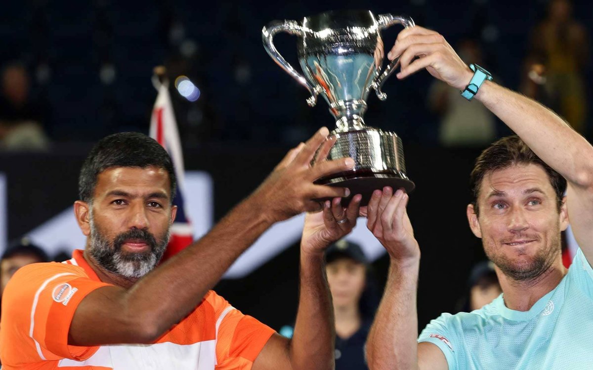 Australian Open: Bopanna Wins Men's Doubles Title With Ebden, Becomes ...