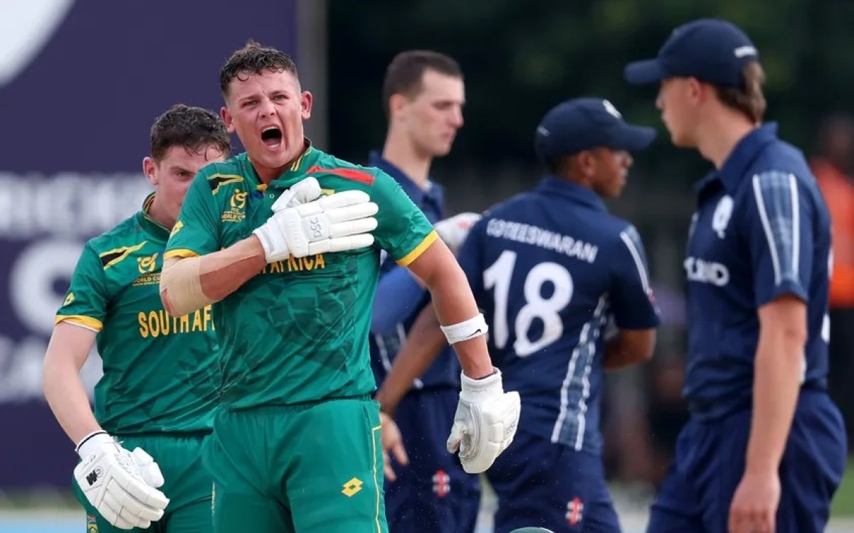 U19 Mens World Cup South Africa Pakistan Batters Put On A Show