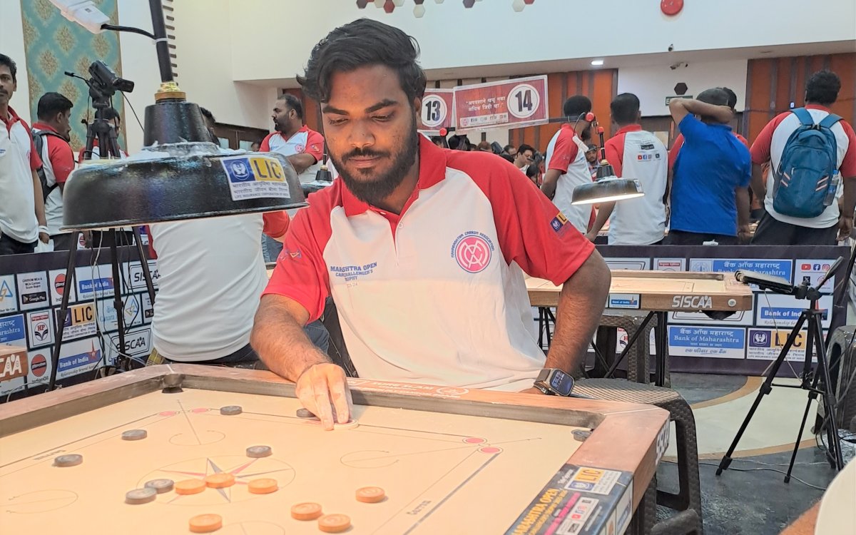 Carrom Challenger’s Trophy 2023-2024: Sri Lankan Chamara, Maldives' Ali ...