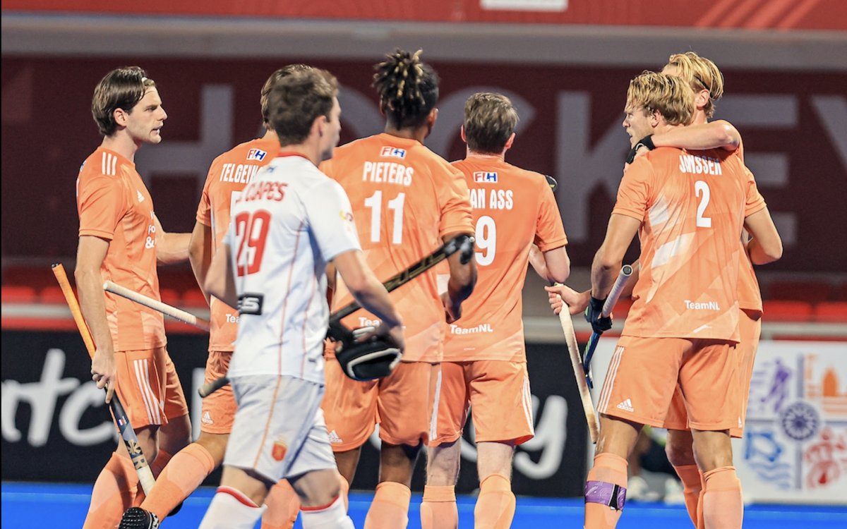 FIH Pro League: Netherlands Men Dominate Spain; Plucky Ireland Succumb ...