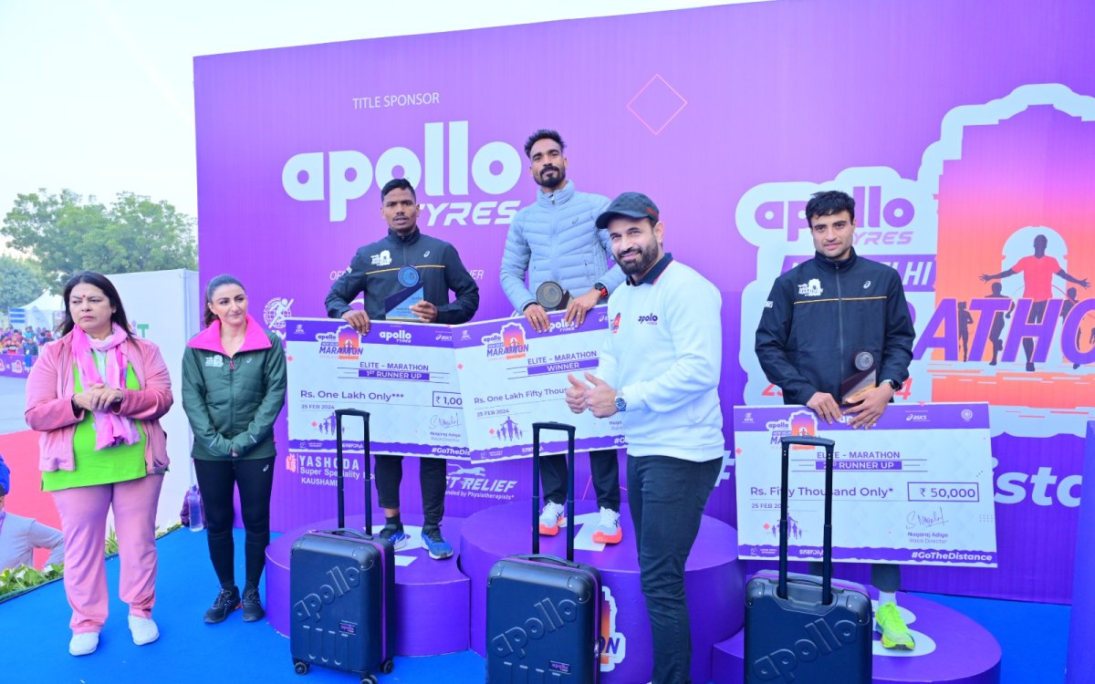 Gopi T Wins New Delhi Marathon In A Thrilling Finish; Ashwini Jadhav ...