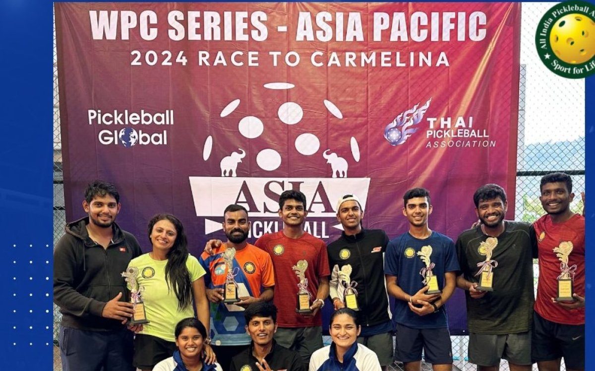 India Win 6 Medals At WPC Series- 2024 Asia Pickleball Open On Cricketnmore
