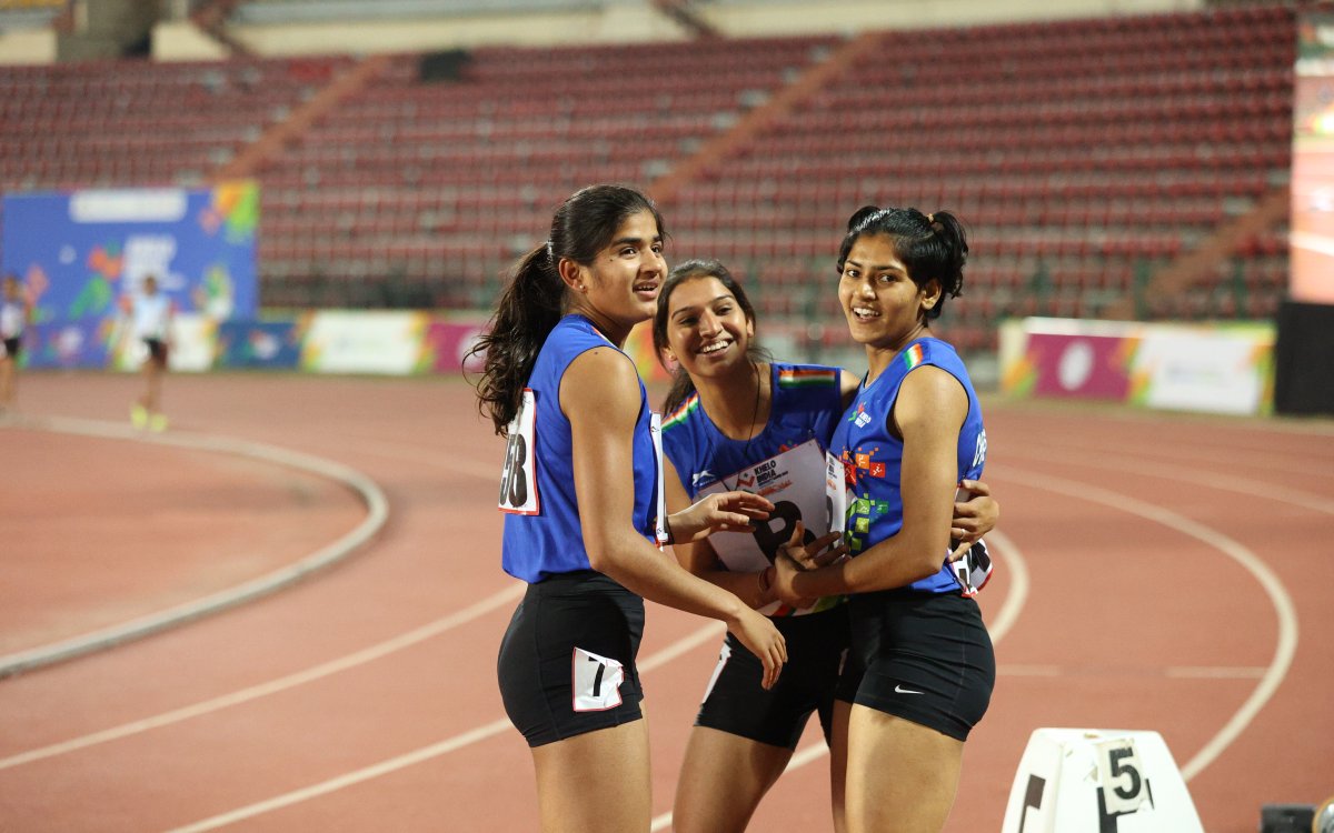 KIUG 2023: Sonia’s Anchor-leg Hand 4x100 Relay Gold To Chaudhary Ranbir ...